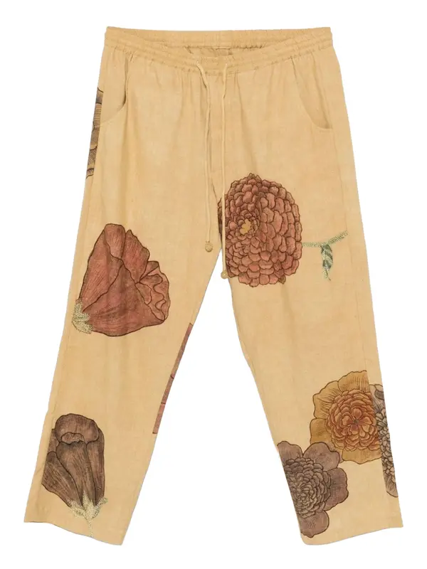 BAZISZT Enclave Trousers - Yellow
