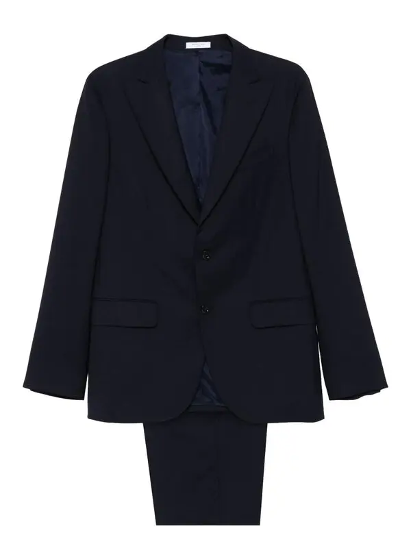 Boglioli Virgin Wool Suit - Blue