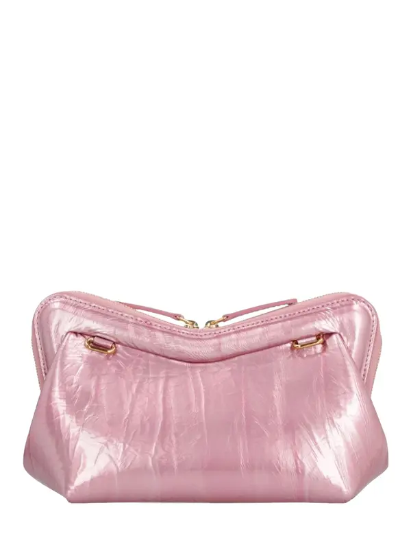 MANSUR GAVRIEL Mini M Frame Clutch Bag - Pink
