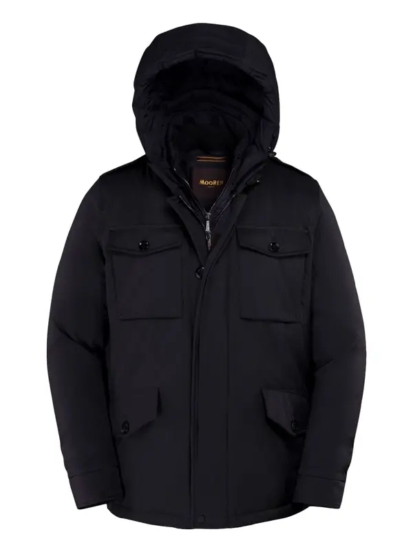 MOORER Isac-ads Jacket - Blue