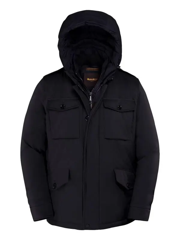 MOORER Isac-ads Jacket - Blue