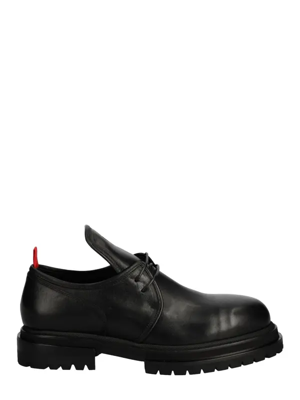 424 Leather Derby Shoes - Black