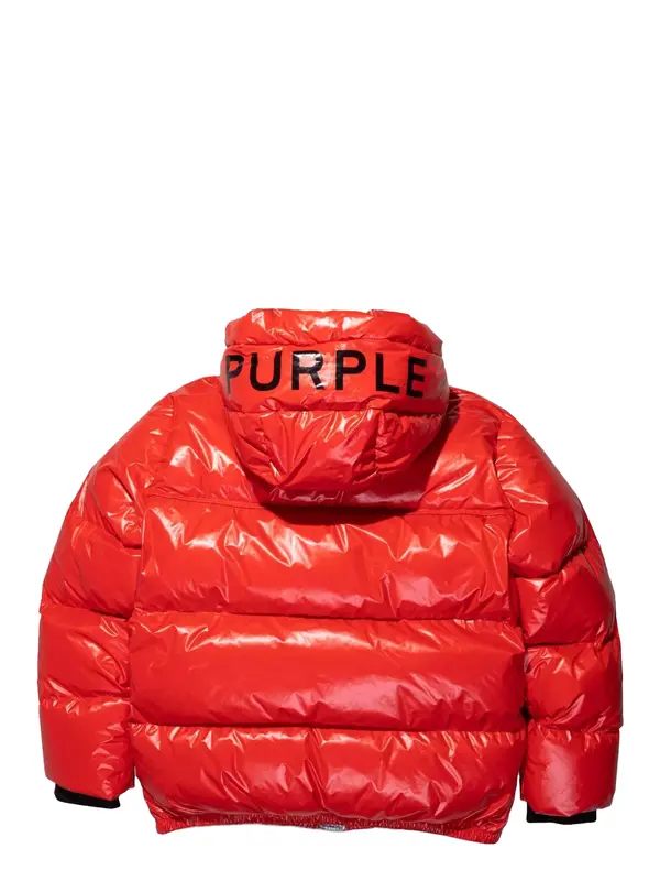 PURPLE BRAND Puffer Jacket - Red
