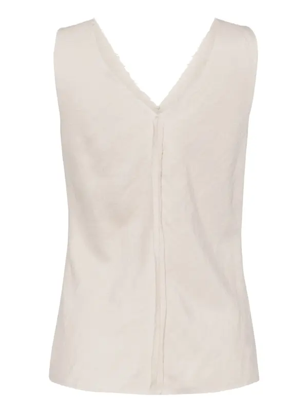 Voz V-neck Top - Neutrals