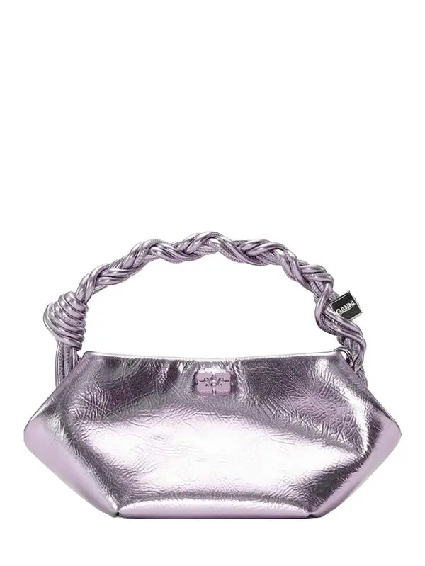 GANNI Metallic Mini Bag - Pink
