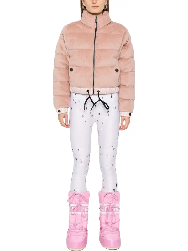 Moncler Ayse Down Ski Jacket - Pink