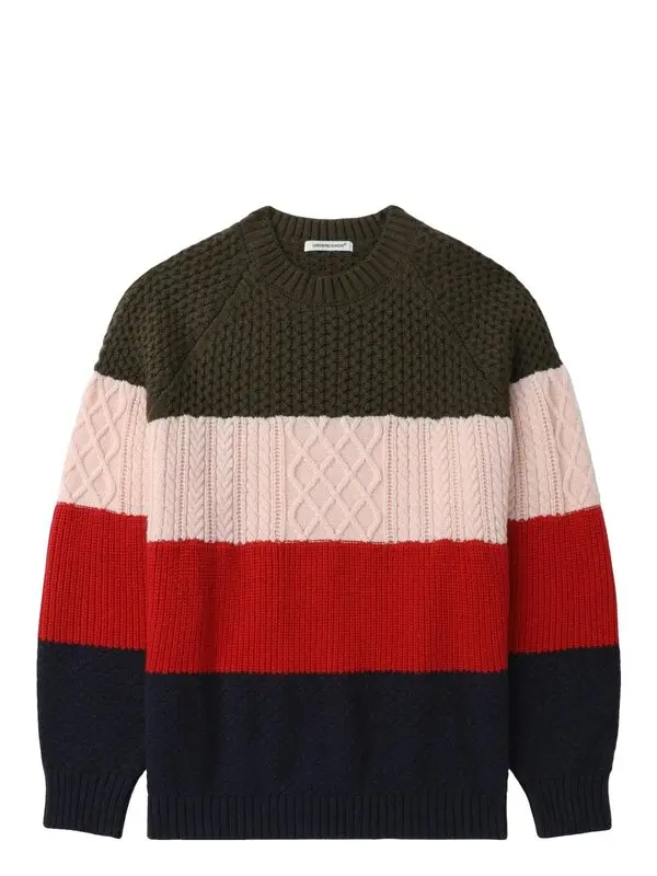 UNDERCOVERISM Colour-block Sweater - Pink