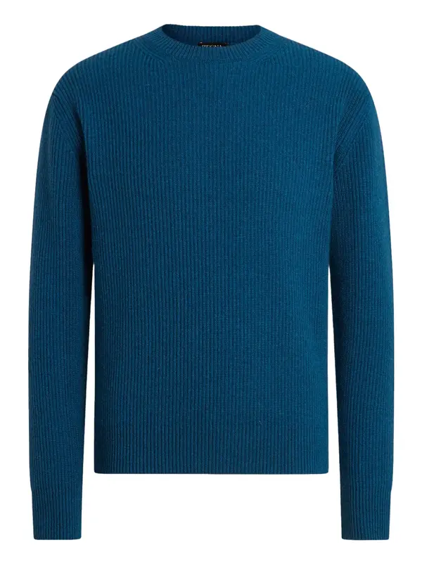 Zegna Oasi Cashmere Jumper - Blue