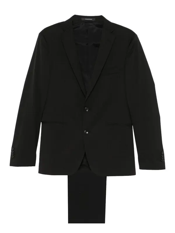 Tagliatore Single-breasted Suit - Black