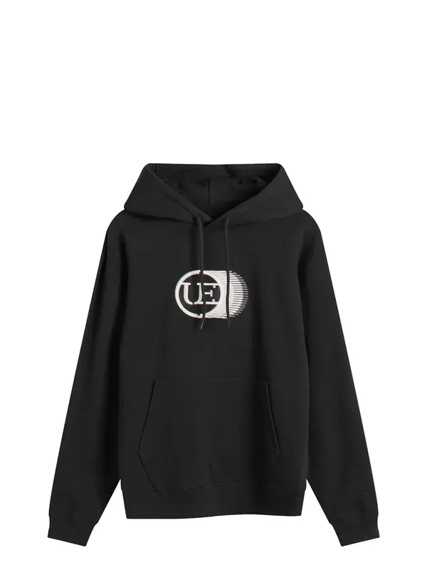 UNIFORM EXPERIMENT Moire Ue Hoodie - Black