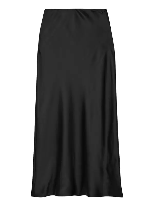 Norma Kamali Obie Maxi Skirt - Black