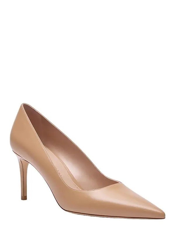 STUART WEITZMAN Power 75 Pumps - Adobe Beige