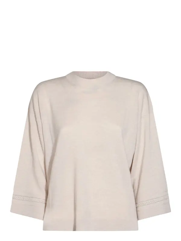 Fabiana Filippi Cashmere Sweater - Neutrals