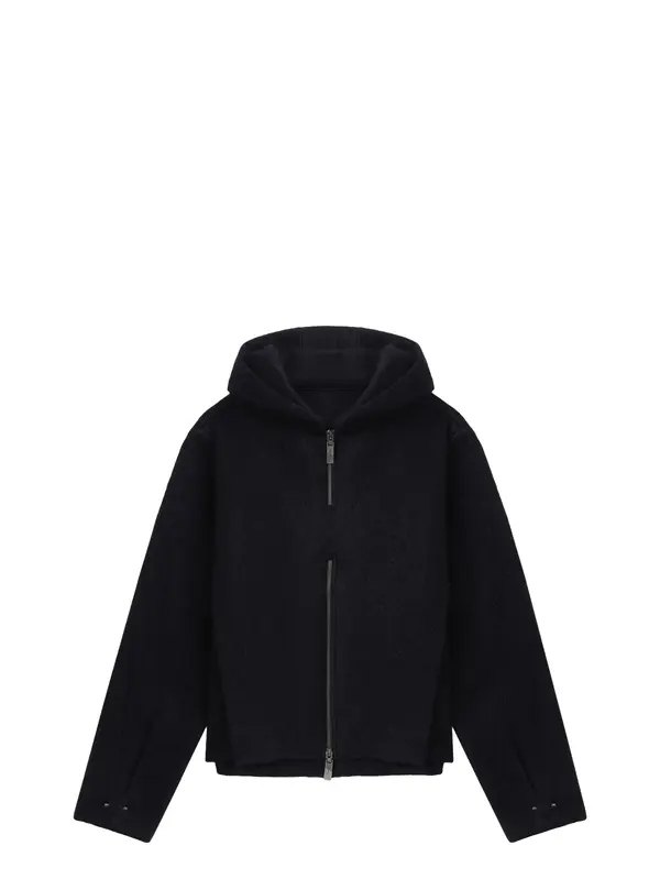 ADER ERROR Logo-appliqué Hoodie - Black
