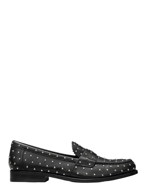 Tory Burch Classic Studded Loafers - Black