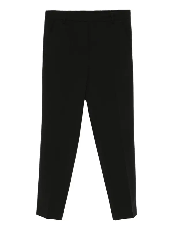 BLANCA VITA Tapered Trousers - Black