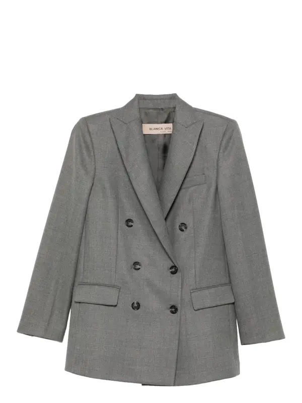 BLANCA VITA Gloxy Blazer - Grey