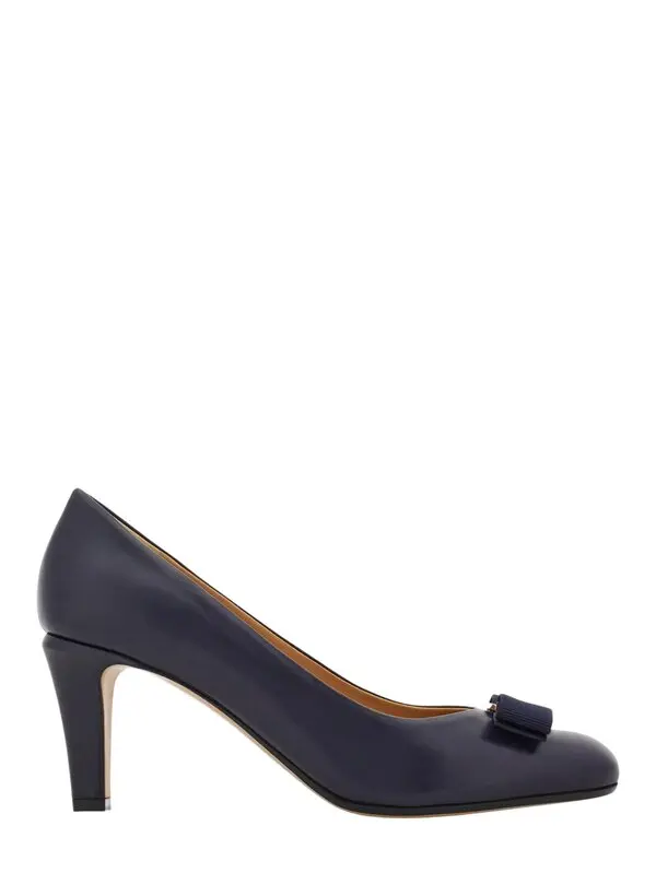FERRAGAMO Vara Bow Pump - Blue