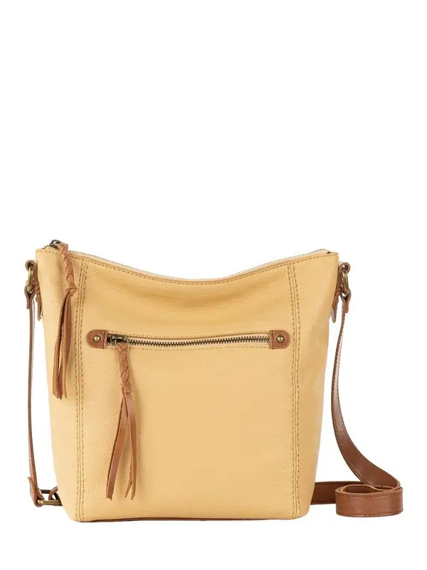THE SAK Ashland Leather Crossbody Bag - Buttercup