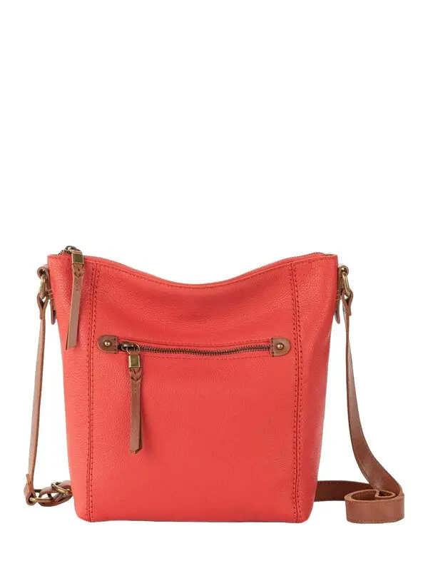 THE SAK Ashland Leather Crossbody Bag - Cayenne