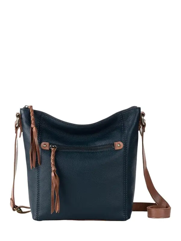 THE SAK Ashland Leather Crossbody Bag - Indigo