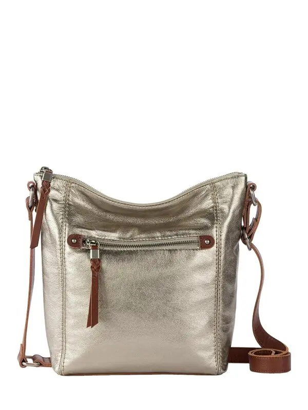 THE SAK Ashland Leather Crossbody Bag - Pyrite