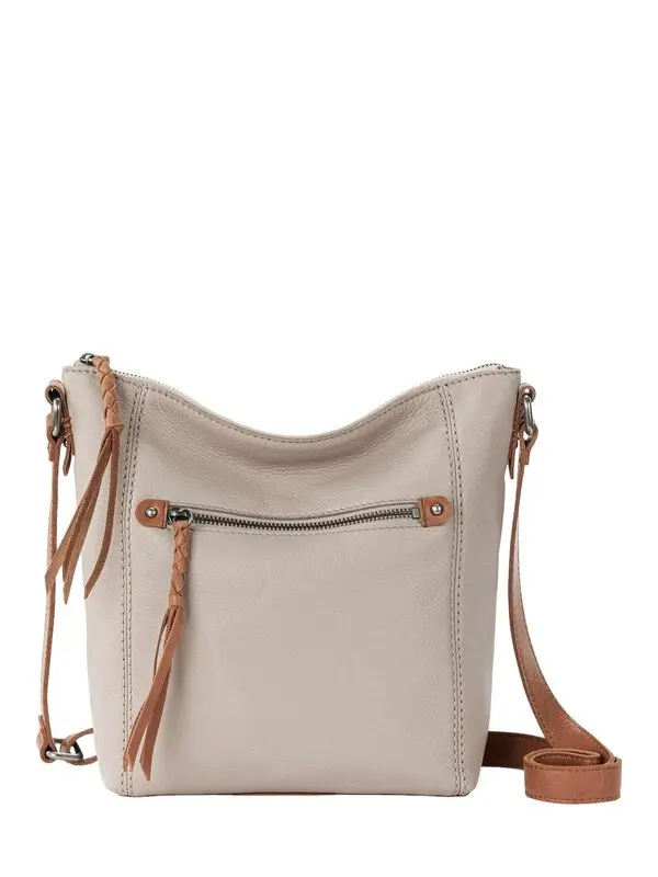 THE SAK Ashland Leather Crossbody Bag - Sand