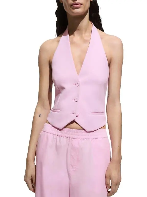 Mango Halter Vest - Pink