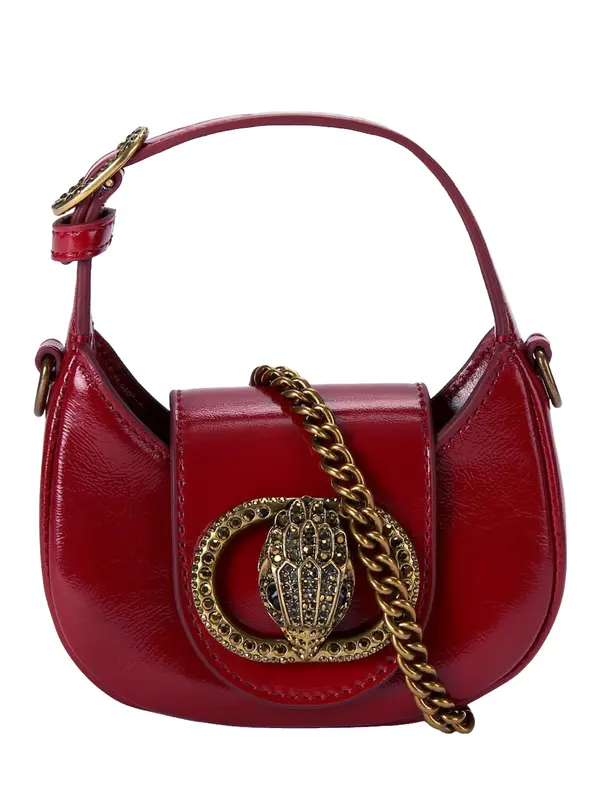 Kurt Geiger Micro Chelsea Hobo Bag - Red