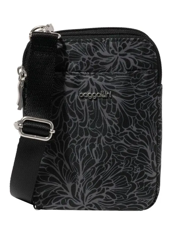 BAGGALLINI Modern Take Two Rfid Crossbody Bag - Midnight Blossom