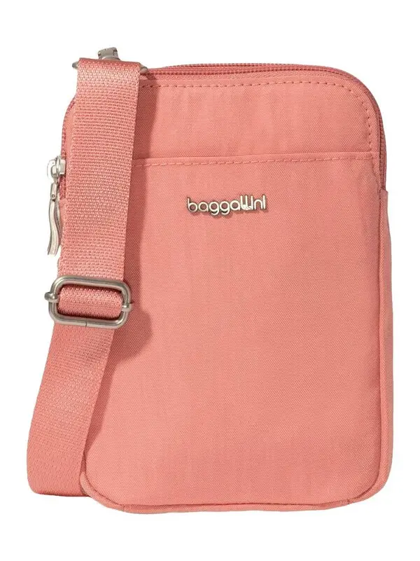 BAGGALLINI Modern Take Two Rfid Crossbody Bag - Terracotta