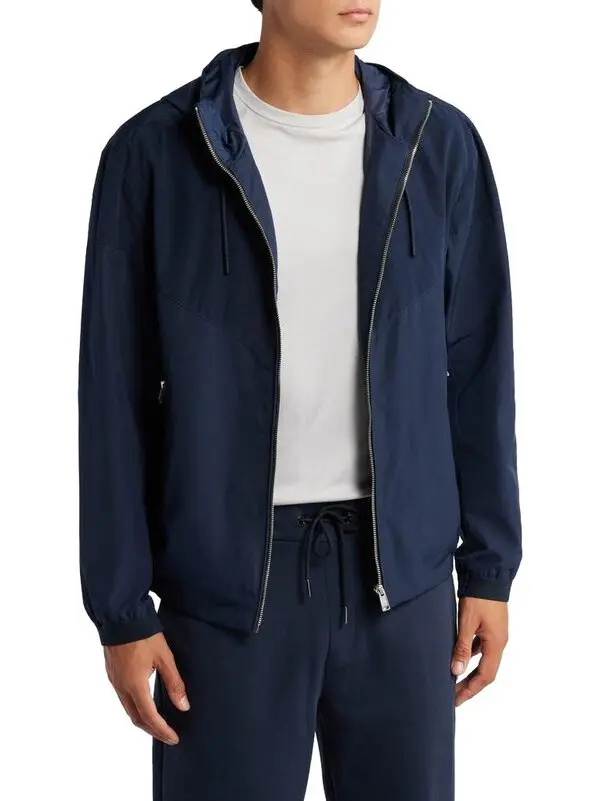 BOSS Cireno Hooded Jacket - Dark Blue