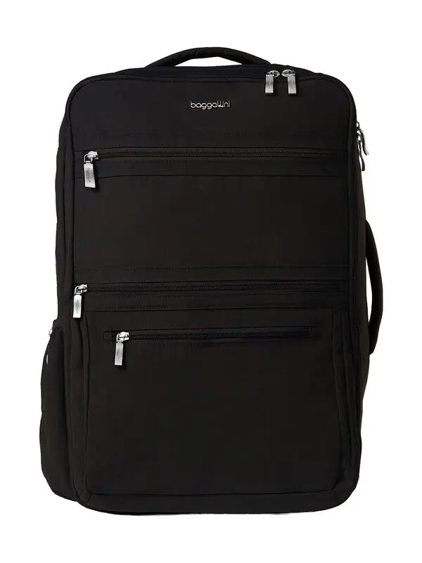 BAGGALLINI Modern Convertible Travel Backpack - Black