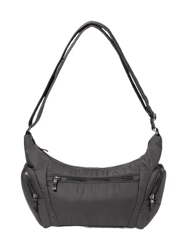 BAGGALLINI Banana Sling Crossbody Shoulder Bag - Black Puff
