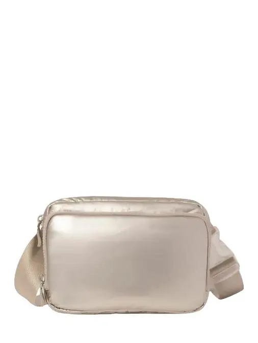 BAGGALLINI Modern Belt Bag Sling - Platinum Puff