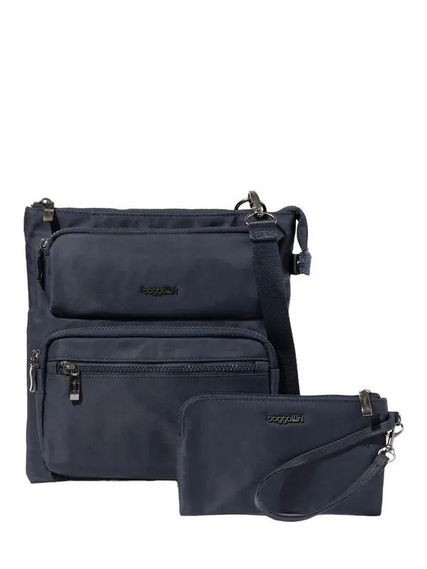 BAGGALLINI Nolita Crossbody Bag With Rfid Wristlet - French Navy Twill