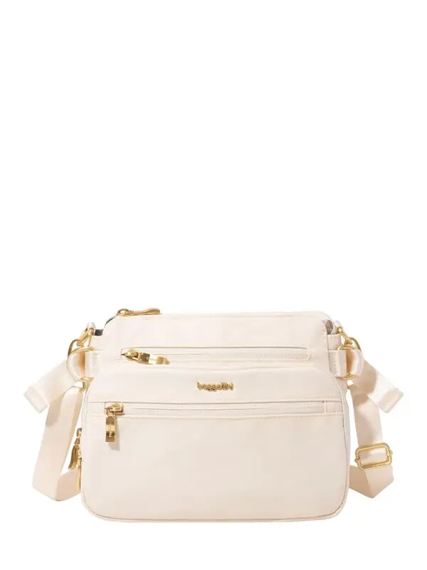 BAGGALLINI Marais Crossbody Bag - Coconut Twill
