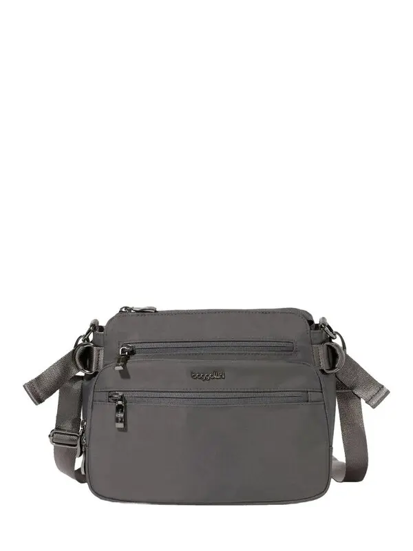 BAGGALLINI Marais Crossbody Bag - Smoke Twill