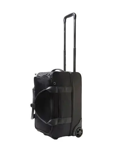 BAGGALLINI Gramercy Carry-on Travel Roller Duffel Bag - Black