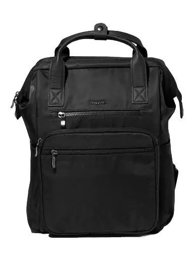 BAGGALLINI Chelsea Laptop Backpack - Black Twill