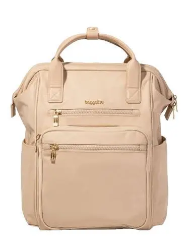 BAGGALLINI Chelsea Laptop Backpack - Desert Sand Twill
