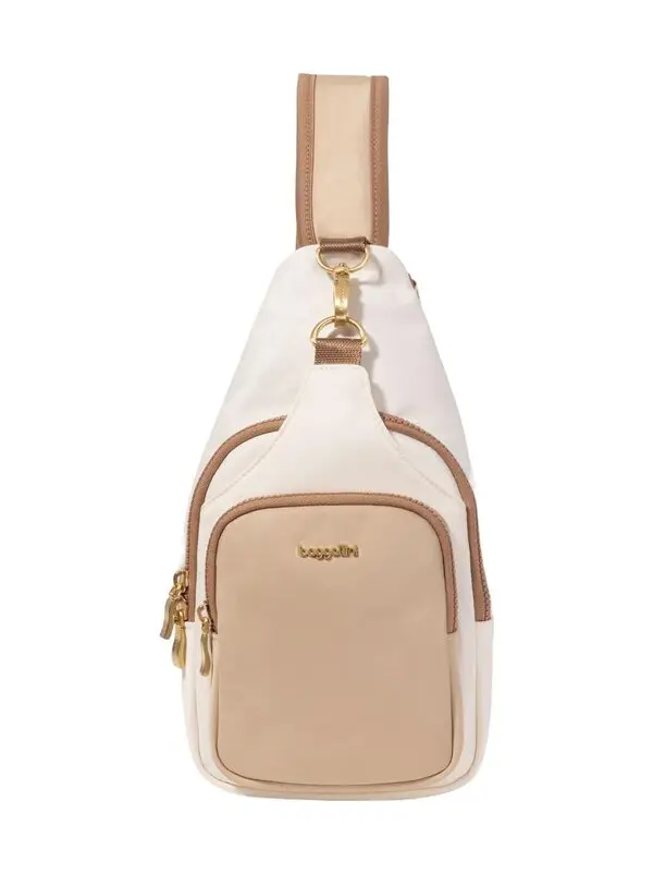 BAGGALLINI Central Park Sling Bag - Desert Sand Multi