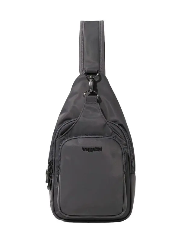 BAGGALLINI Central Park Sling Bag - Smoke Twill