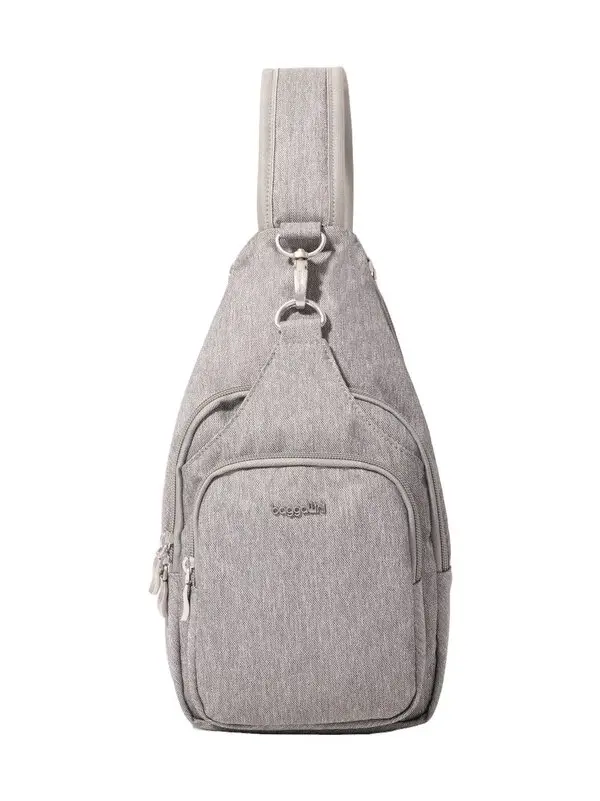 BAGGALLINI Central Park Sling Bag - Stone Heritage