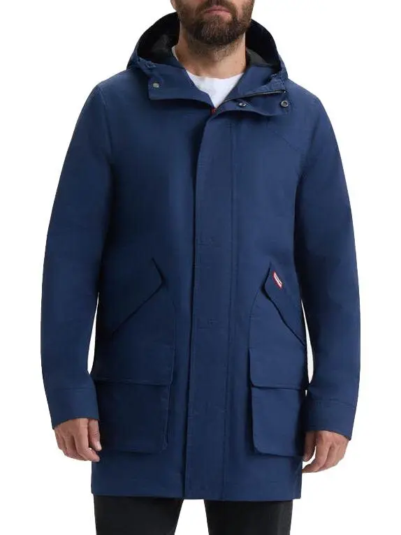 Hunter Downing Hooded Rain Jacket - Naval Academy
