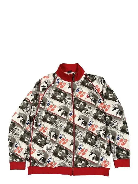 Nike Air Jordan All Over Print Track Jacket - White