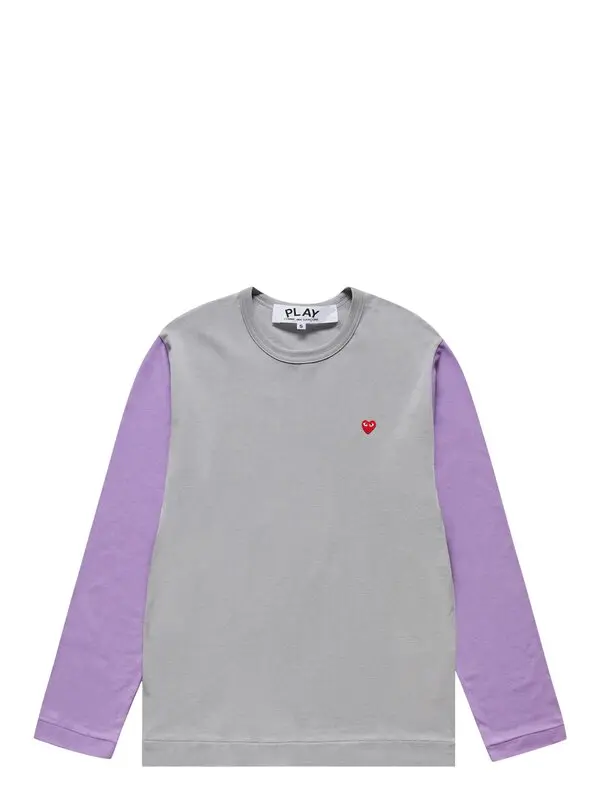Play Comme Des Garcon Long-sleeve T-shirt - Grey