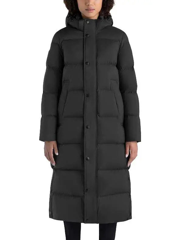 TRIPLE F.A.T. GOOSE Valenti Full Length Puffer Coat - Black