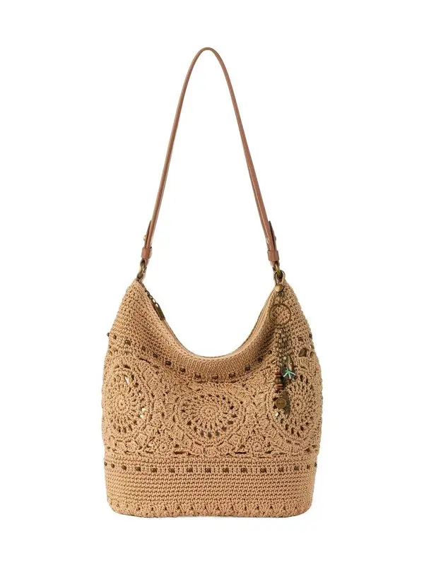 THE SAK Sequoia Crochet Hobo Bag - Bamboo Medallion
