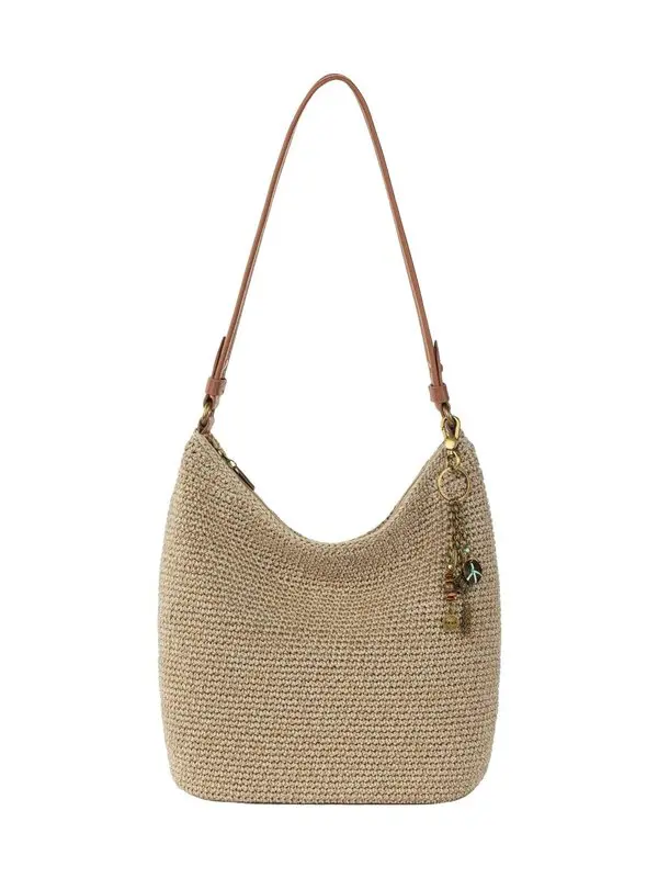 THE SAK Sequoia Leather Hobo Bag - Bamboo Static